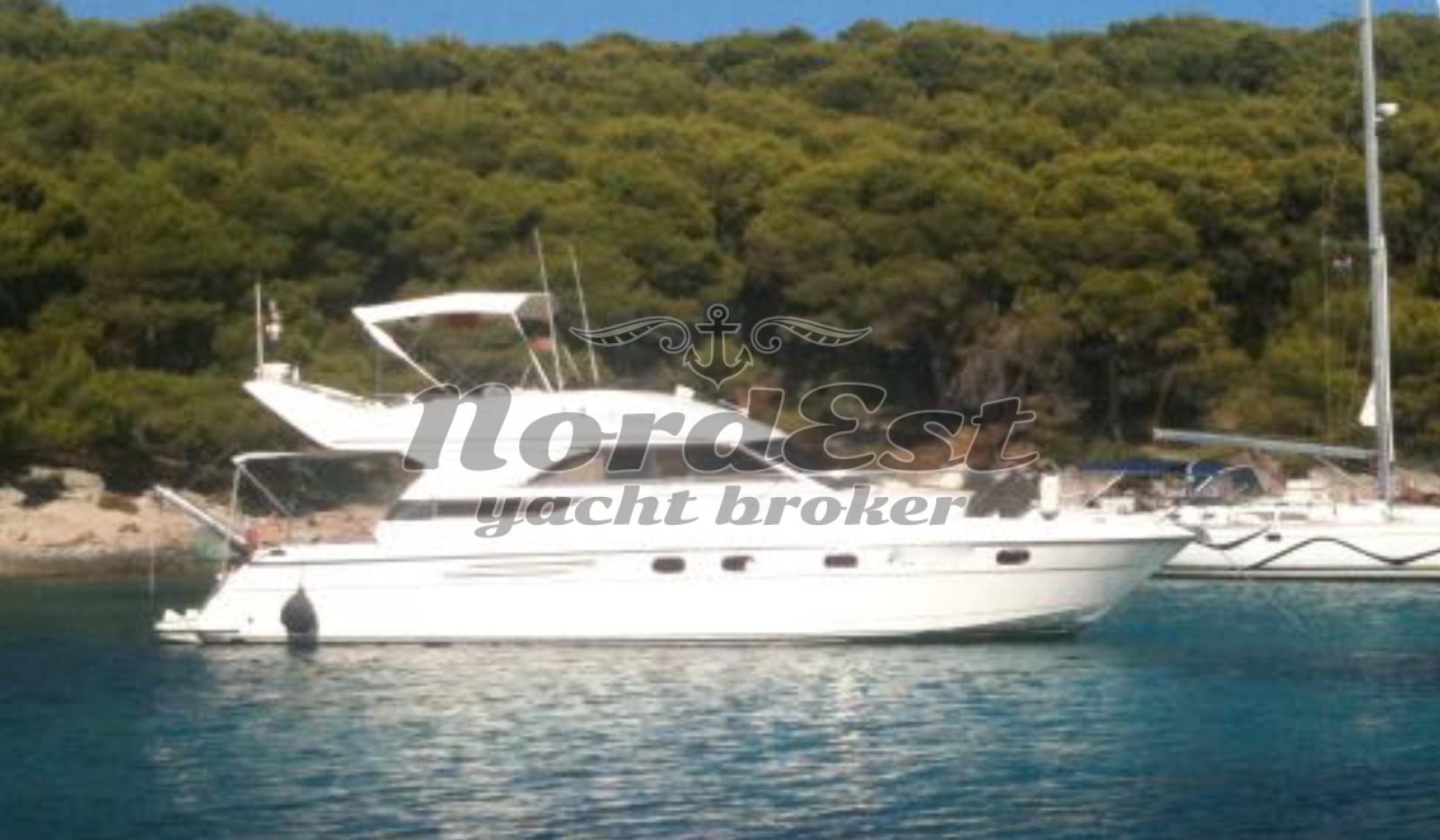 Princess 440 fly del 1994, 2x435 Caterpillar, in vendita e visibile in ...