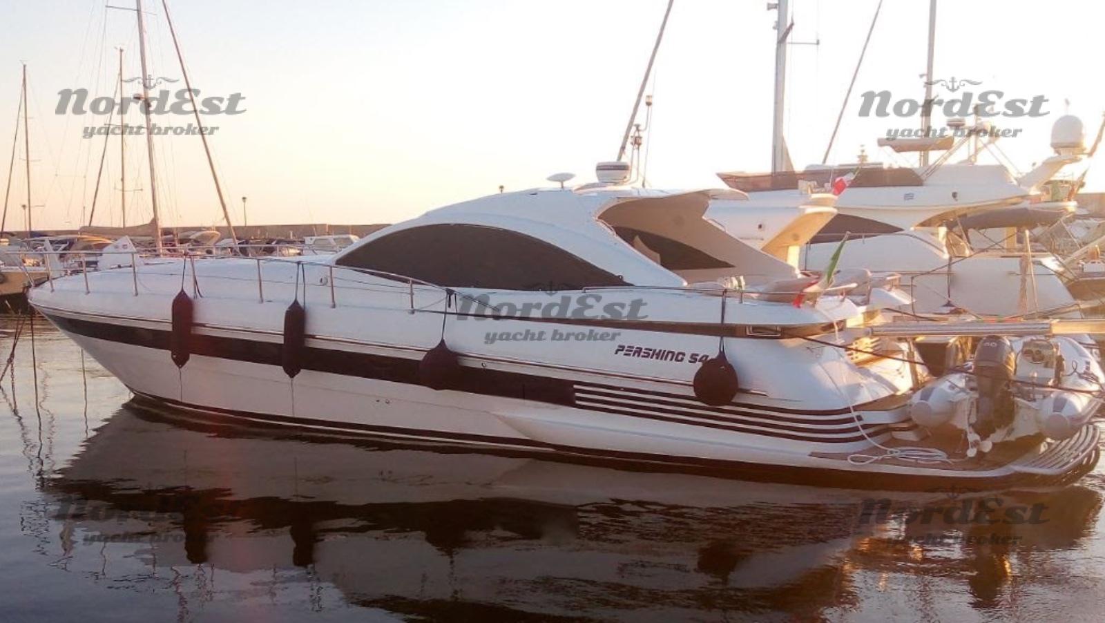 Pershing 54 del 2001, 2x1300 MAN, in vendita e visibile in Tirreno Centrale